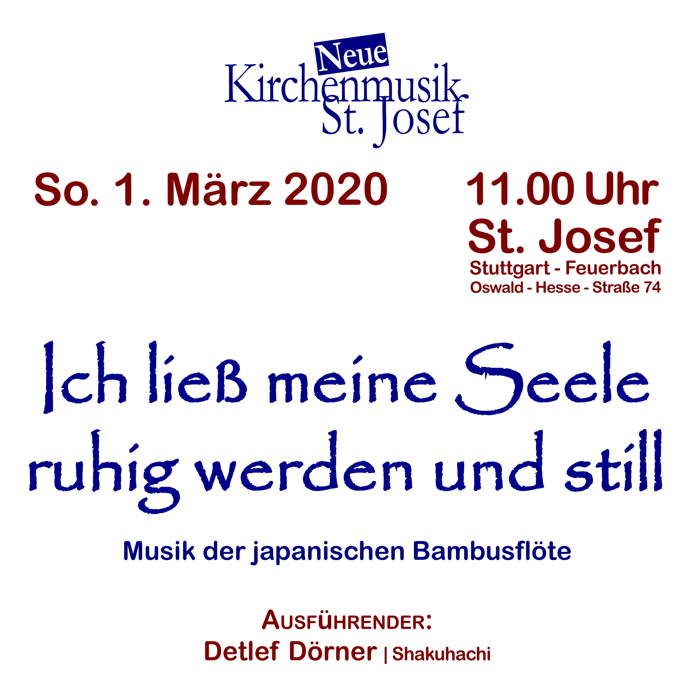 „Ich ließ meine Seele ruhig werden und still“ - Gesamtkirchengemeinde ...